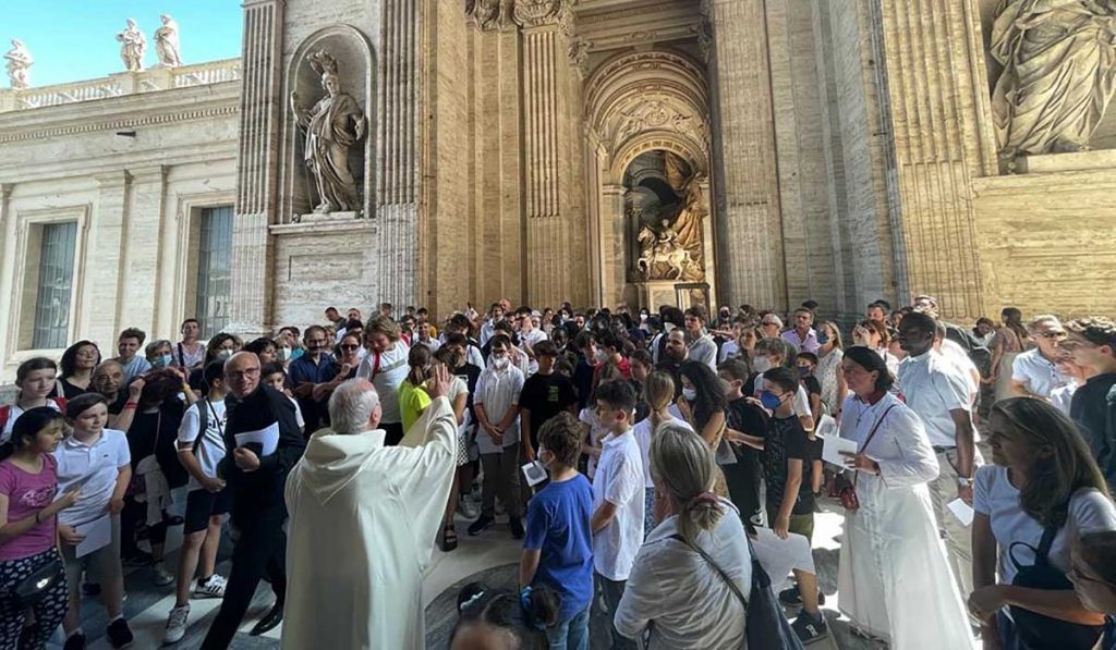 La professione di fede dei ragazzi del centro storico | DIOCESI DI ROMA